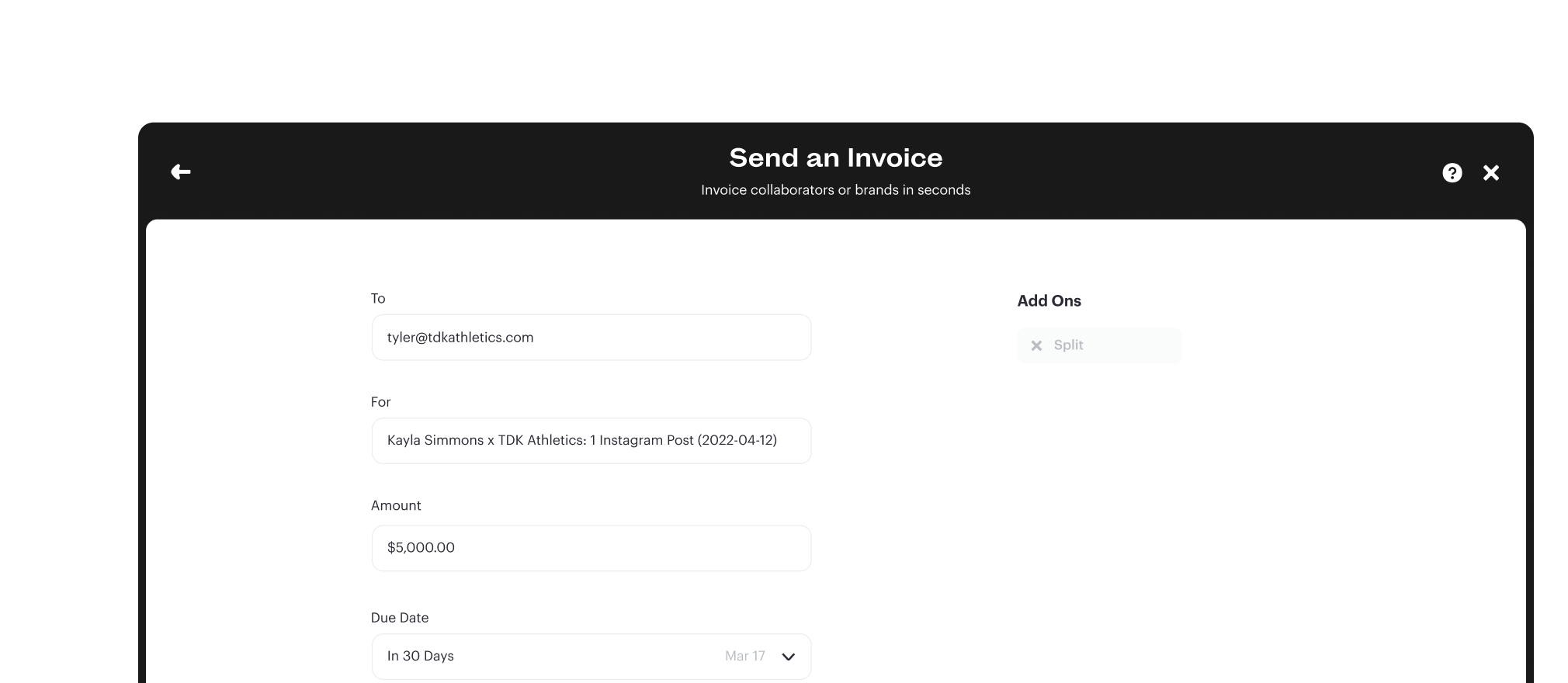 invoices